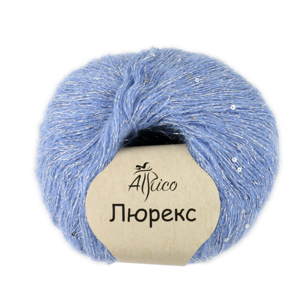 🧶 Atrico » Купить пряжу Люрекс "Летнее небо" (626)